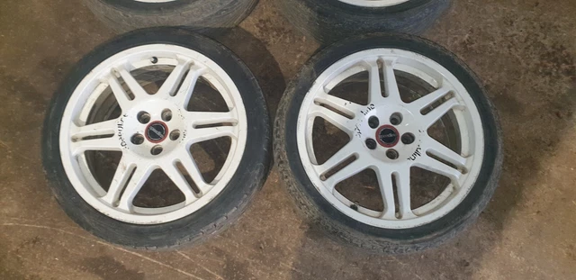 17& SPEEDLINE CHRONO Alloy Wheels & Tyres Fit Impreza 5x100 Wrx Sti Ra ...
