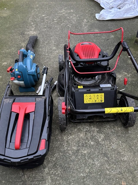GARDENING TOOLS ERBAUER Blower, Loncin lawn mower, Mac allister Grass ...