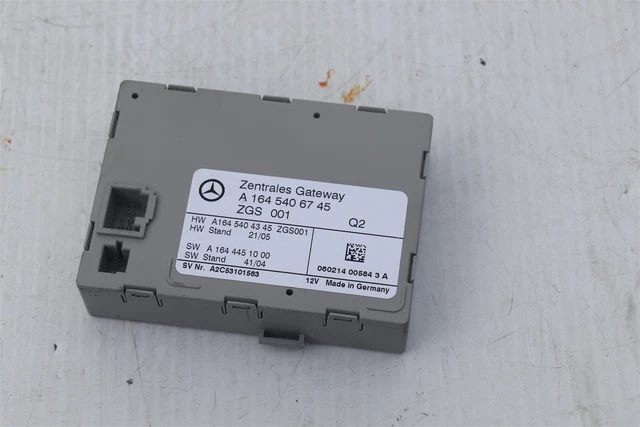 MERCEDES ZENTRALES CENTRAL Gateway Control Module Relay A1645406745 $98 ...