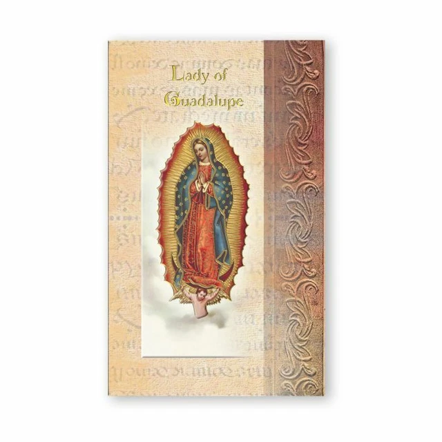 OUR LADY OF Guadalupe - Biography, prayer, Feast Day, etc Folder Card £ ...