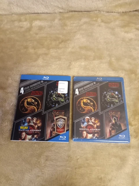 4 FILM FAVORITES Blades & Battles Collection Mortal Kombat Spawn Blu ...