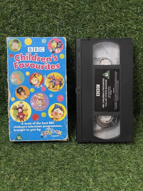 TOYBOX BBC CHILDRENS Favourites VHS Video Kids Noddy Fireman Sam ...