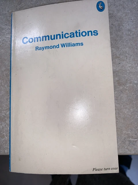 COMMUNICATIONS (PELICAN S.) par Williams, Raymond livre de poche ...