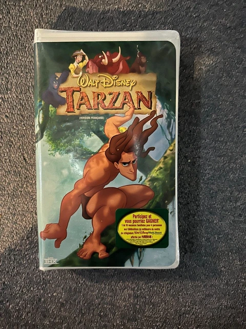 VHS - DISNEY STORE CANADIAN COPY - TARZAN - french copy $233.33 ...