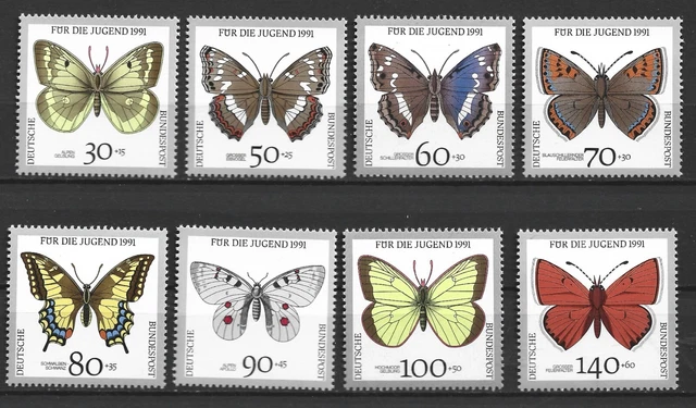 BRIFMARKEN DEUTSCHLAND - aus - 1991 - 1512-1519 , ** EUR 1,00 - PicClick DE