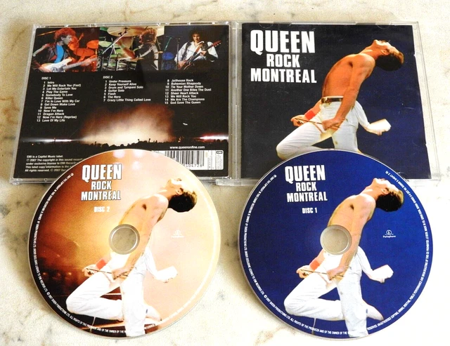 QUEEN FREDDIE MERCURY Rock Montreal 1981 Live Concert 2Cd Set 2007 Emi Made Eu EUR 13,50 ...