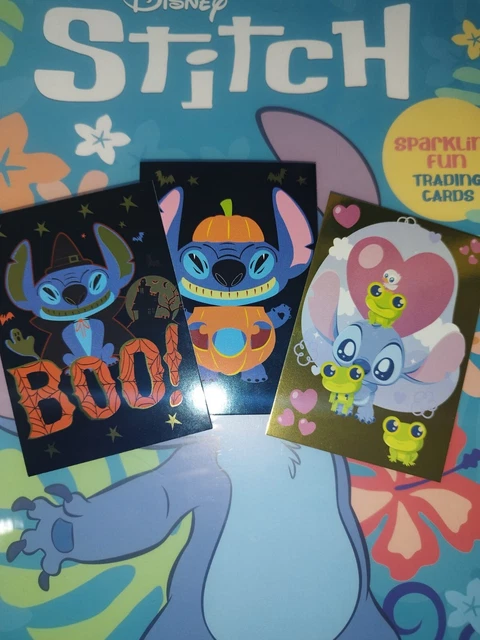 DISNEY STITCH SPARKLING Fun Trading Gold Cards £4.00 - PicClick UK