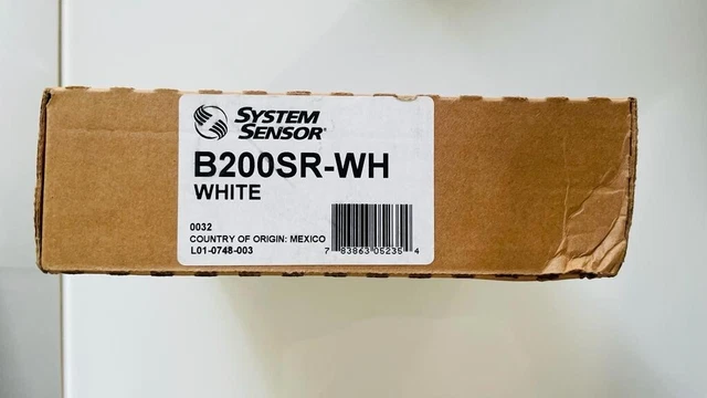 SYSTEM SENSOR B200SR-WH Intelligent Sounder Base $86.52 - PicClick AU