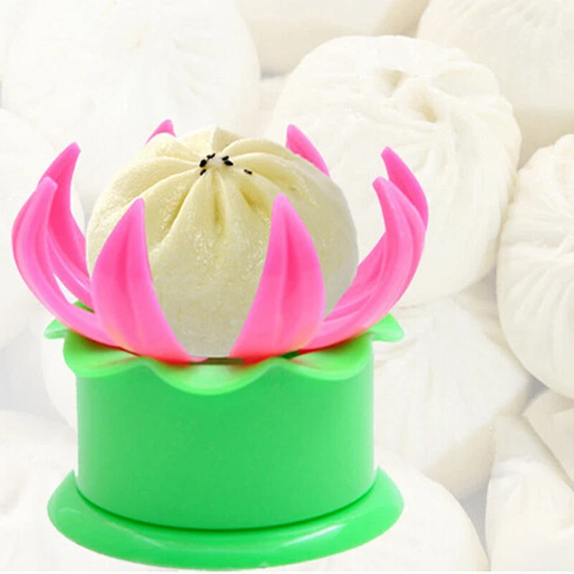 RANDOM CHINESE COLOR Baozi Mold Steamed Stuffed Bun Mold Maker Dim Sum ...