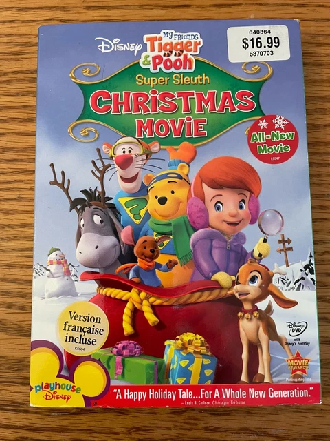 BRAND NEW TIGGER & Pooh SUPER SLEUTH CHRISTMAS MOVIE Playhouse Disney ...