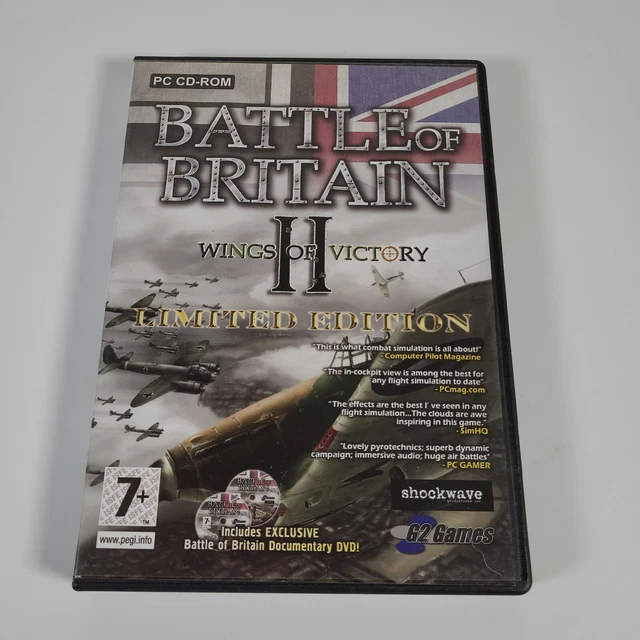 BATTLE OF BRITAIN II 2 Wings Of Victory PC Computer Video Game PAL £5. ...