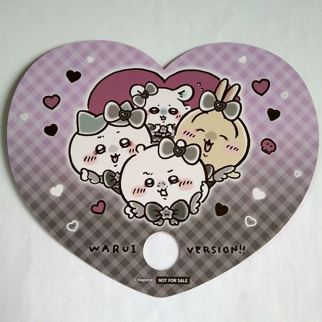 CHIIKAWA MAGICAL CHIIKAWA Edition Heart Uchiwa Fan £34.48 - PicClick UK