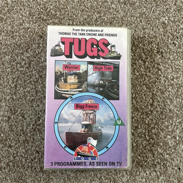 VINTAGE - TUGS VHS Video Tape Warrior High Tide Bigg Freeze Rare £21.52 ...