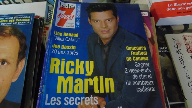 TÉLÉ 7 JOURS du 6 au 12 mai 2000 ricky martin line renaud EUR 5,65 ...