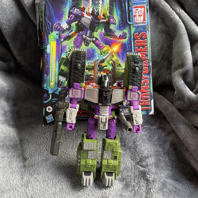 TRANSFORMERS CUSTOM LEGACY Evolution Leader Class Armada Megatron With ...