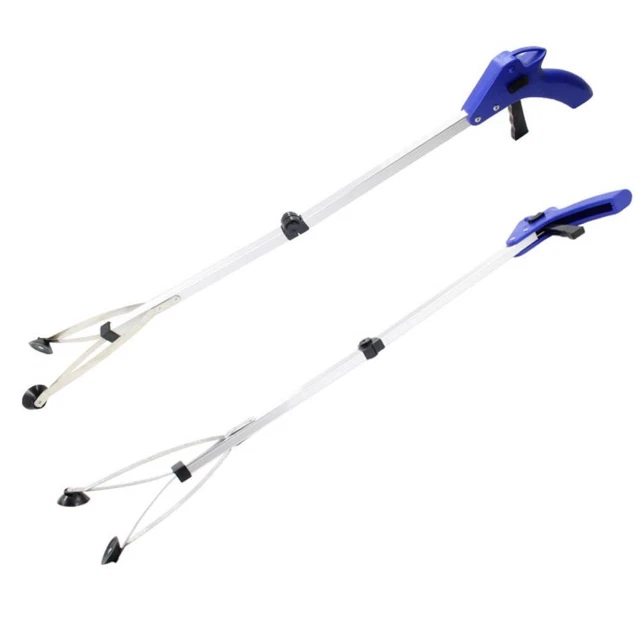 TELESCOPIC CLAW TRASH Garbage Picker Long Arm Extender Gripper Tool ...