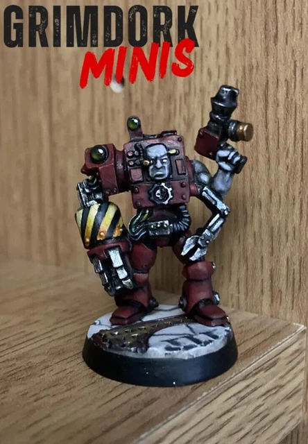 PRO PAINTED ADEPTUS Mechanicus Skullz Servitor Enginseer Warhammer 40k ...