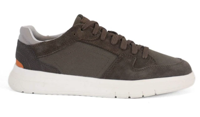 GEOX U MEREDIANO Respira Mens Shoes Trainers UK Size 6 Green White £39. ...