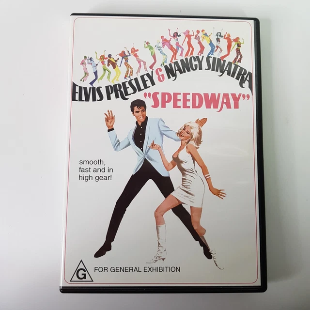 SPEEDWAY DVD ELVIS Presley Nancy Sinatra Special Feature Classic Film ...