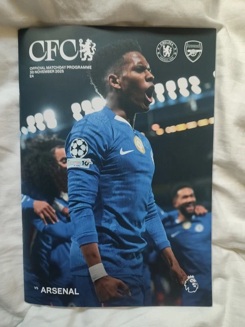 CHELSEA FC VS Arsenal 2025 Official Matchday Programme £3.30 - PicClick UK