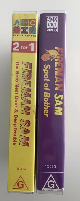 RARE VINTAGE FIREMAN Sam Vhs Collection G Abc Vid $57.90 - PicClick AU