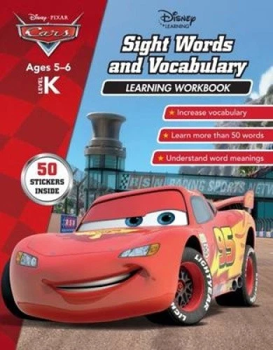 DISNEY CARS: SIGHT Words & Vocabulary Learning Workbook Level K (Disney ...