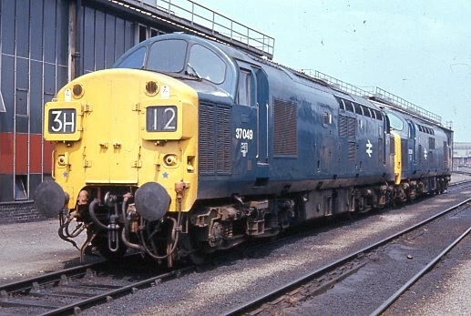 ORIGINAL COLOUR SLIDE of 37049 BR class 37 diesel loco £3.98 - PicClick UK