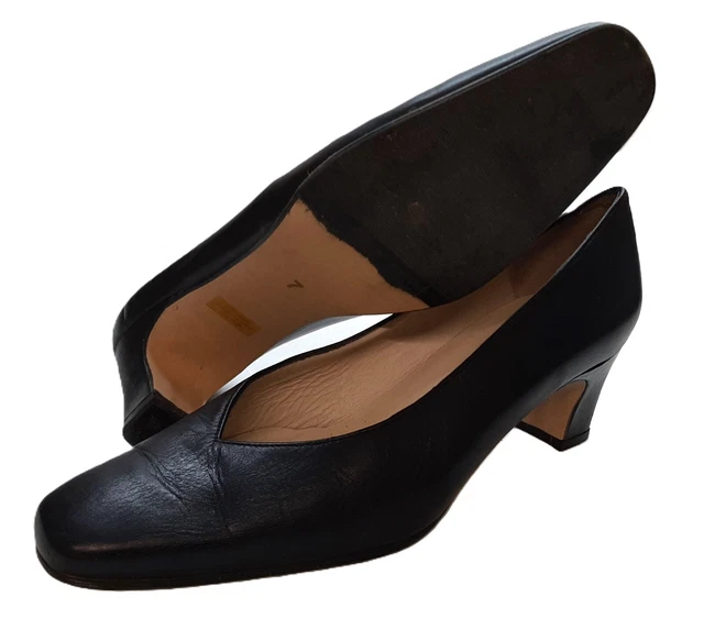 RAF COURT SHOES British Air Force Female Personnel Black "V" Throat ...
