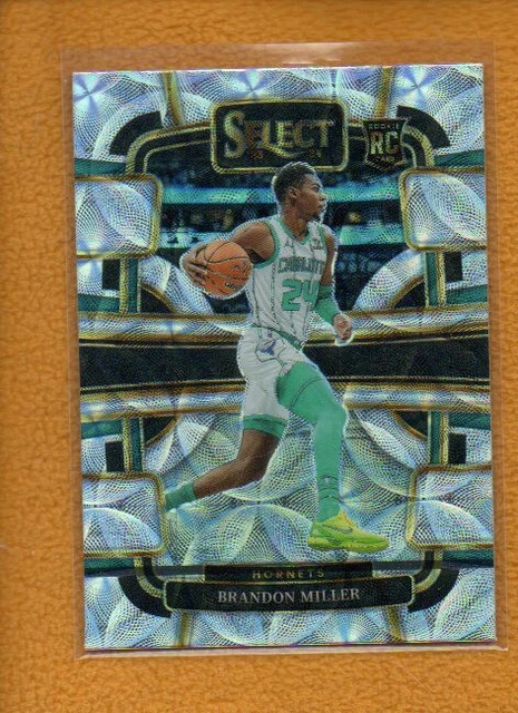 BRANDON MILLER 2023-24 Panini Select Rookie Cannocchiale da puntamento ...