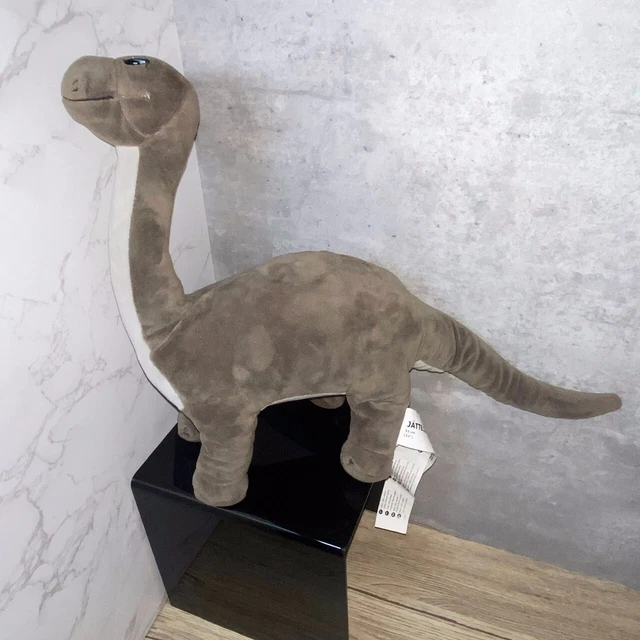 IKEA JATTELIK BRONTOSAUROS Soft Stuffed Animal 22" Toy Dinosaur Plush £ ...