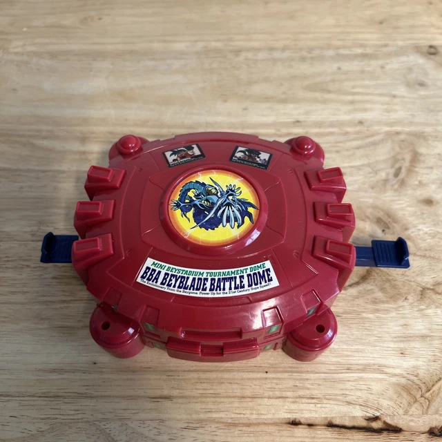 BEYBLADE MINI BEYSTADIUM Tournament BBA Battle dome- Vintage 2001 £26. ...