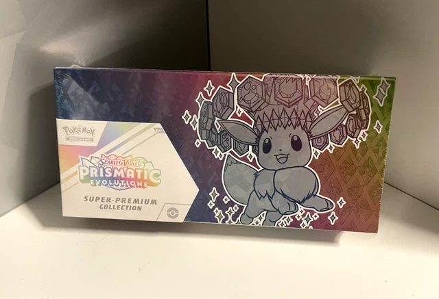 POKEMON PRISMATIC EVOLUTIONS Super Premium Collection SPC Sealed £156. ...