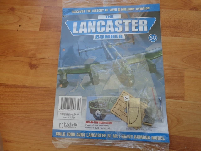 1/32 HACHETTE BUILD Your Own The Lancaster Bomber Model Plane Issue 50 ...