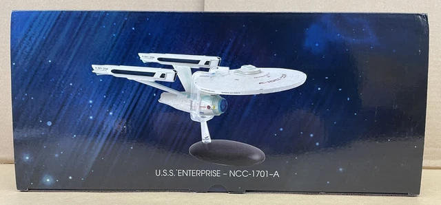 STAR TREK EAGLEMOSS Starships Collection U.S.S. Enterprise NCC-1701-A ... STAR TREK EAGLEMOSS Starships Collection U.S.S. Enterprise NCC-1701-A ...