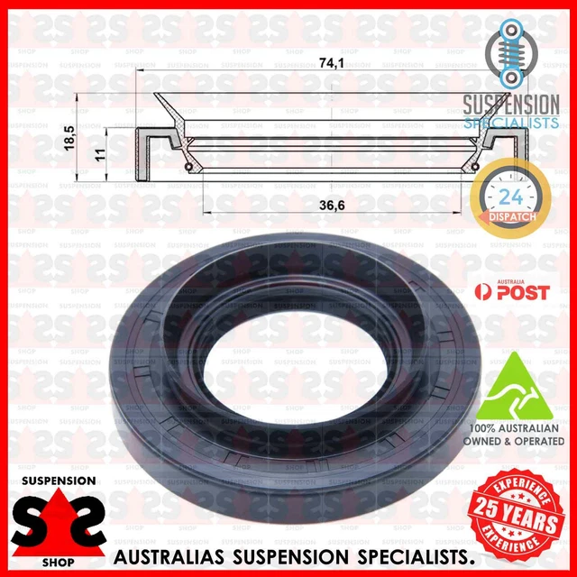 SHAFT SEAL, DRIVE Shaft Suit TOYOTA Hilux 2.0 (YN57, YN60) HILUX IV ...