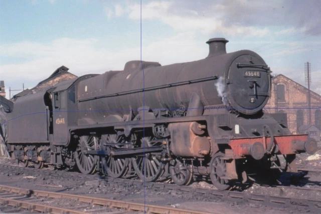 STEAM TRAIN PICTURE Of An Lms Jubilee Class Locomotive Photo 45648 On ...