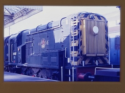 ORIGINAL DIESEL CLASS D4067 Locomotive 1986 35mm Slide -Sold With ...
