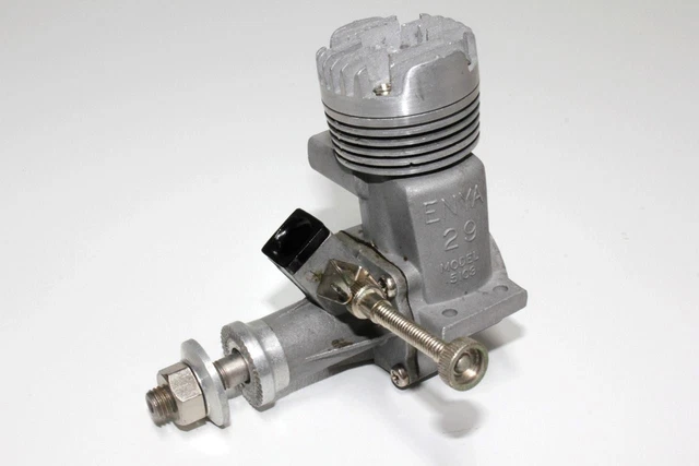 RARE VINTAGE JAPANESE Enya 29 5.0cc Control Line Model Stunt Glow Model ...