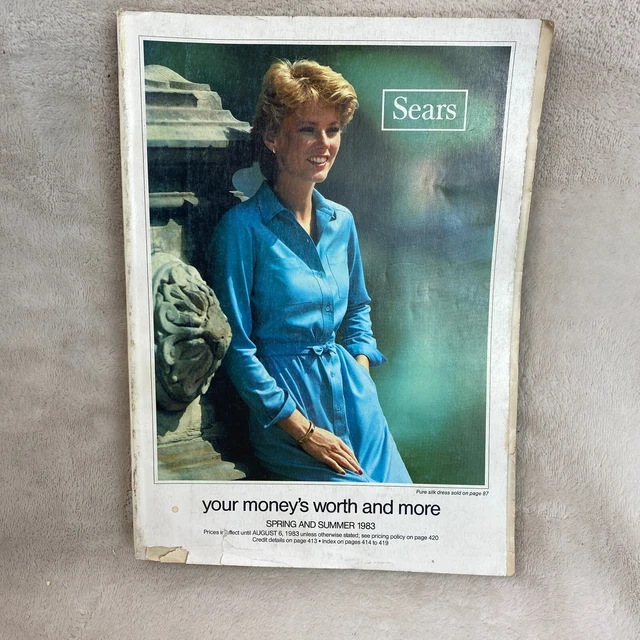VINTAGE 1983 SEARS Catalog Spring and Summer Junior Bazaar Coleco Decor ...