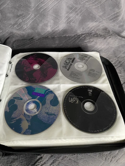 LOOSE CD LOT 92 W/ Binder Various Genre Rock Pop Hip Hop Jazz ...