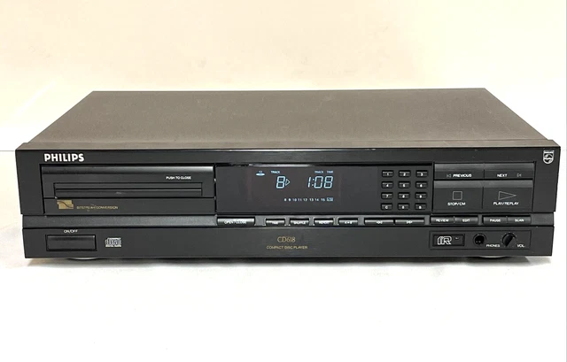 PHILIPS CD618 CD Player Hi-Fi Stereo Separate Made In Belgium Serviced ...