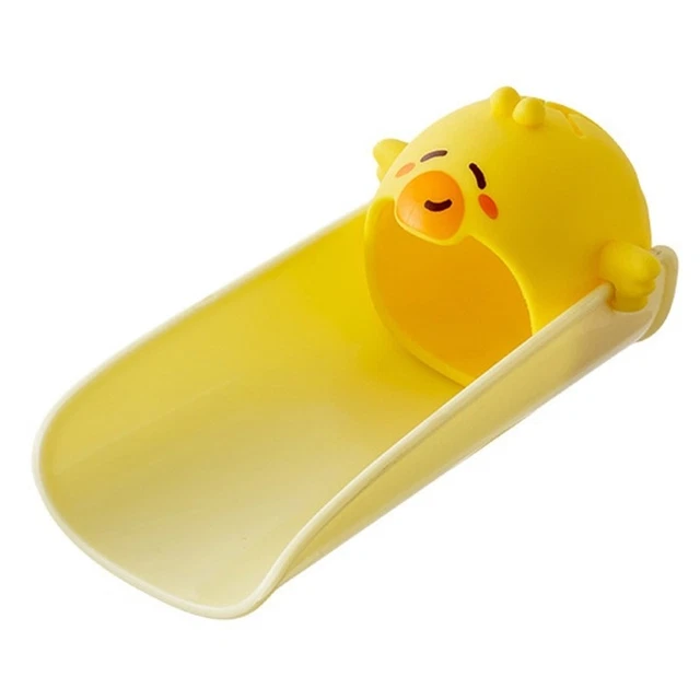 SPLASH PROOF TAP Extension Friendly Silicone And Plastic Bathroom Water ...