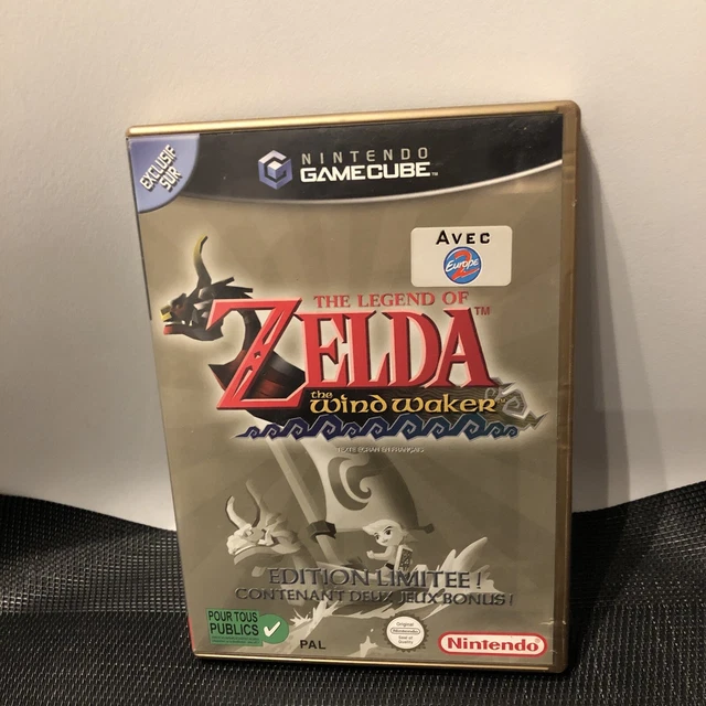 JEU NINTENDO GAMECUBE Game Cube Zelda The Wind Waker Edition Limitée ...