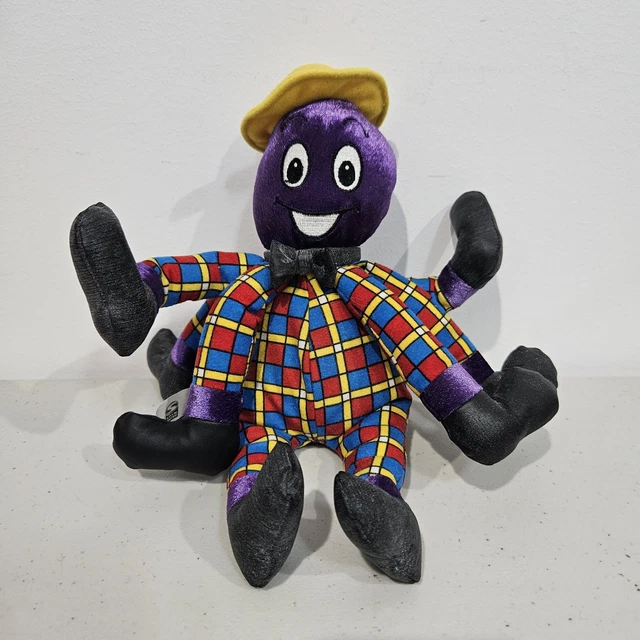 THE WIGGLES HENRY the Octopus Talking Plush Doll (2003) Working Spin ...