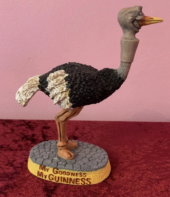 GUINNESS VINTAGE RESIN Gilroy Reproduction Ostrich My GoodnessMy ...