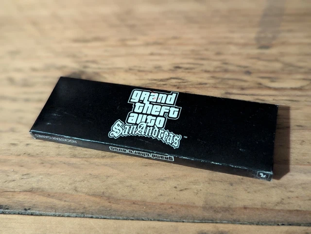 GRAND THEFT AUTO GTA San Andreas Promo Rizzla Paper Rockstar Games £100 ...
