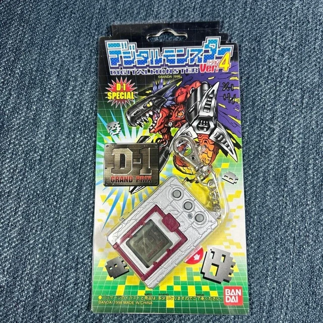 DIGIMON DIGITAL MONSTER Ver.4 D-1 Retro Game Raro Mai Aperto Nuovo ...