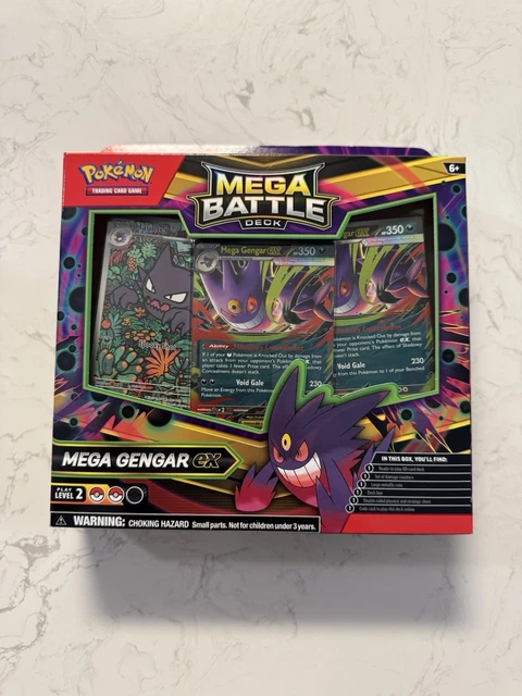 POKEMON TCG MEGA Battle Deck (Mega Gengar ex) Factory Sealed Brand New ...
