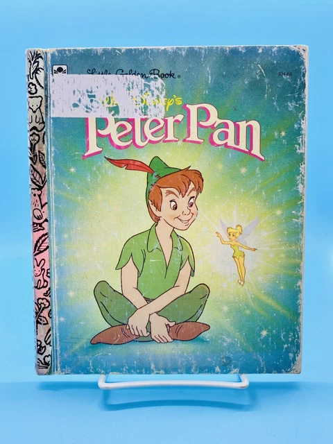 1989 A LITTLE GOLDEN BOOK WALT DISNEY'S Peter Pan, Disney Classics ...
