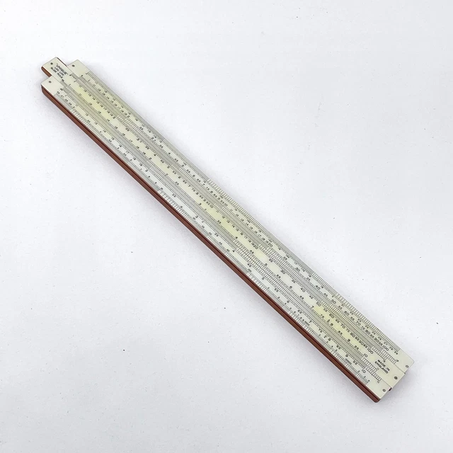 VINTAGE UNIQUE LOG Log Slide Rule £11.99 - PicClick UK